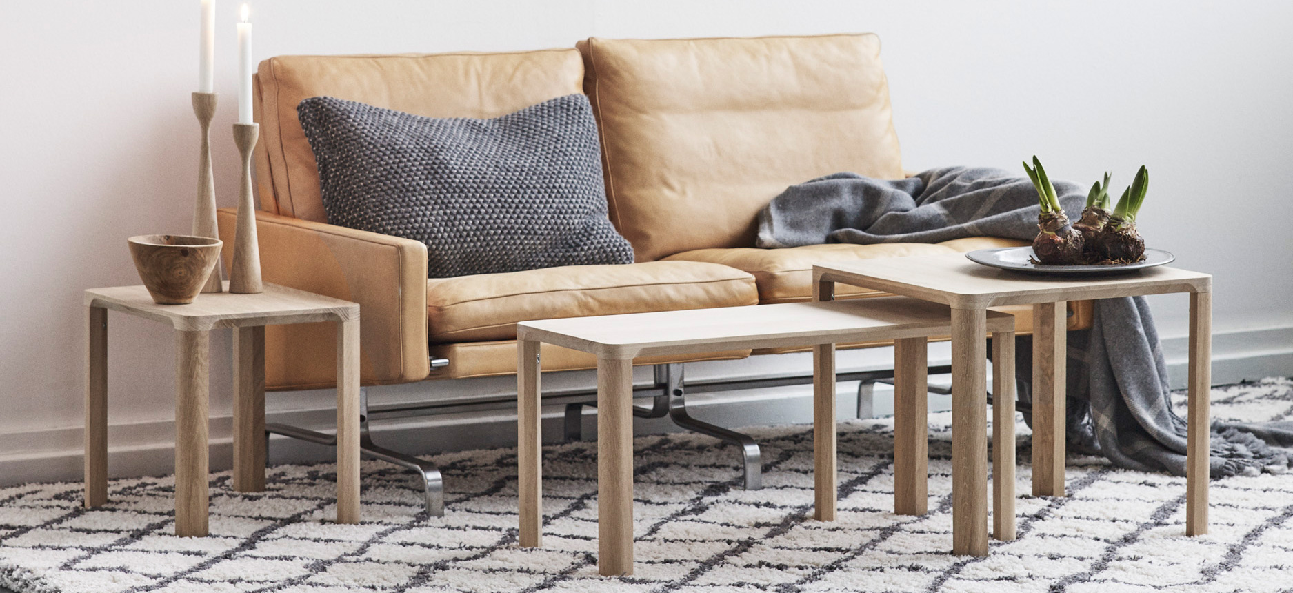 Sofaborde | Haslev Møbelsnedkeri | Design dit eget sofabord i massiv træ